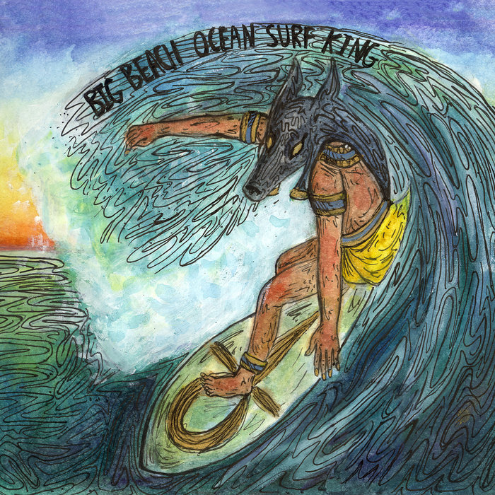 Forever Surfing On | Big Beach Ocean Surf King