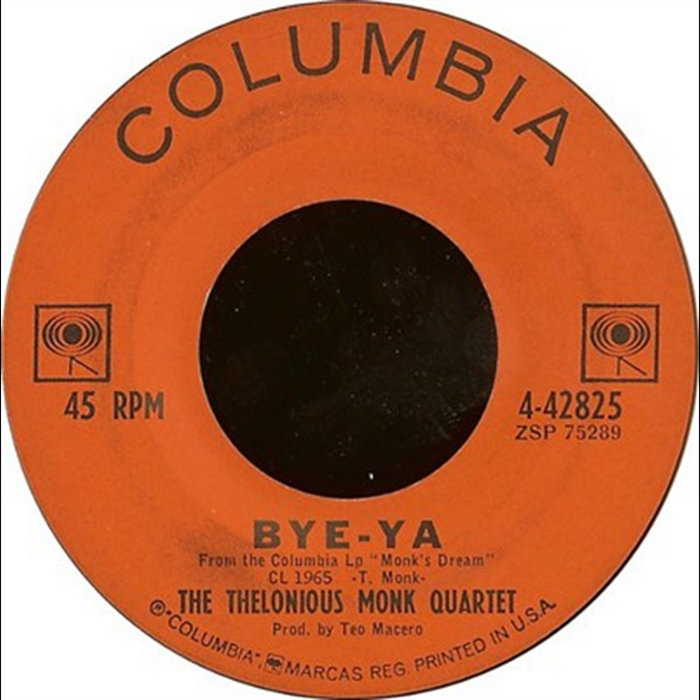 Bye Ya | The Thelonious Monk Quartet