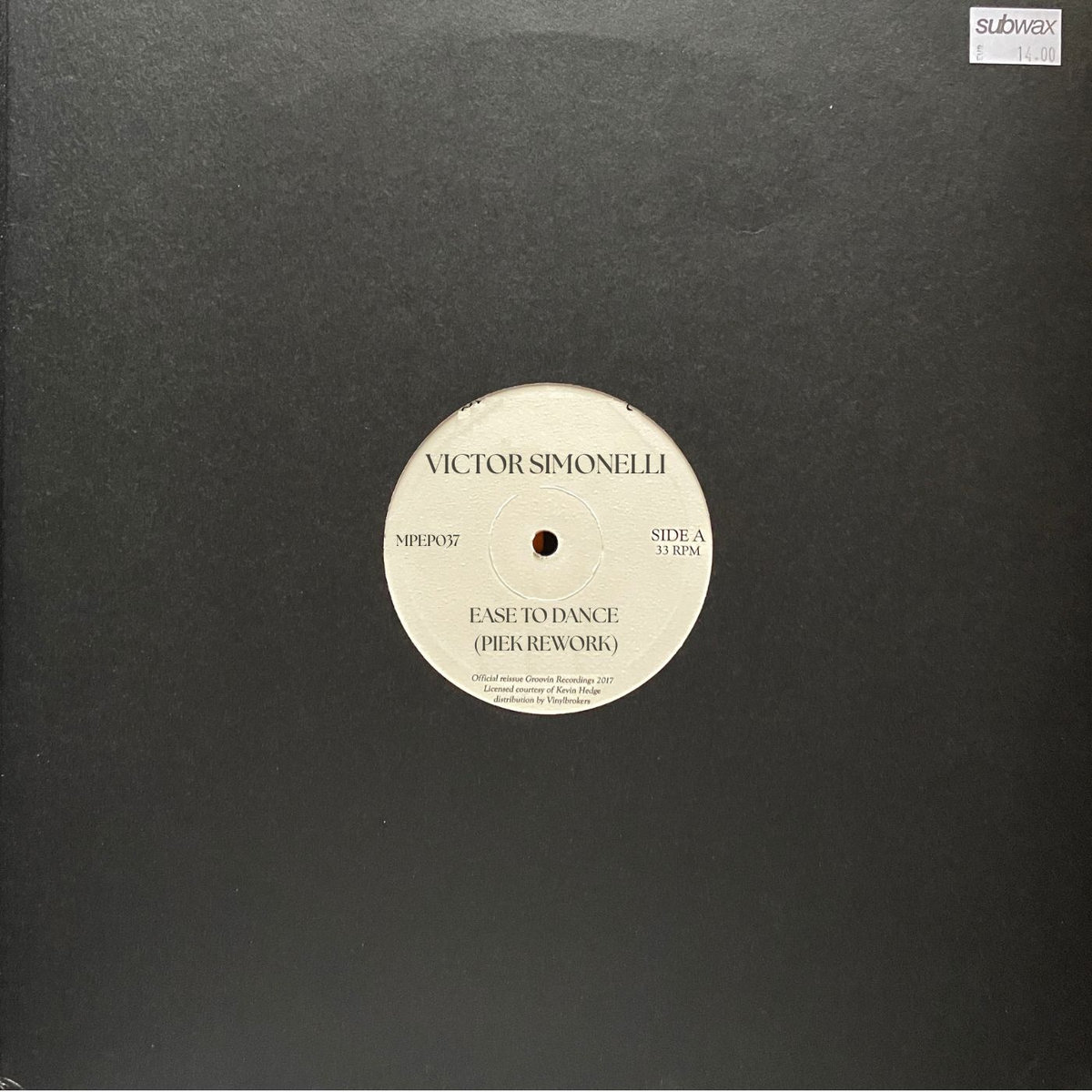 Victor Simonelli - Ease Into Dance (PIEK Rework) - MPEP037 | PIEK