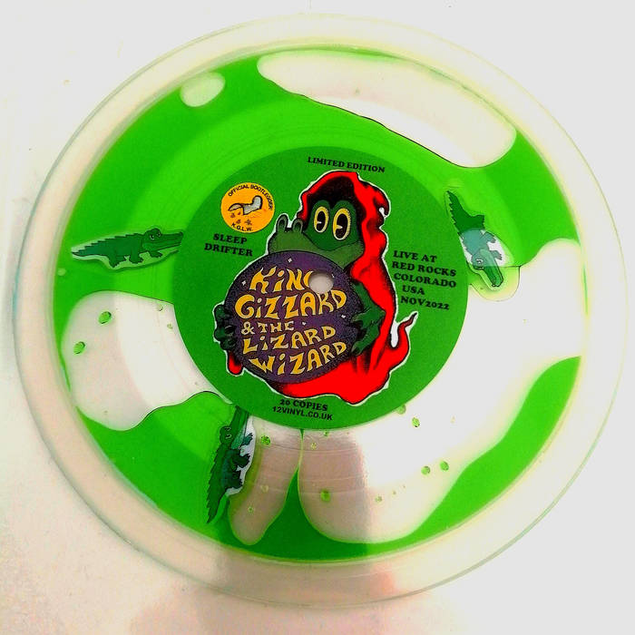 King Gizzard and the Lizard Wizard Live at Red Rocks 7" Liquid filled ...