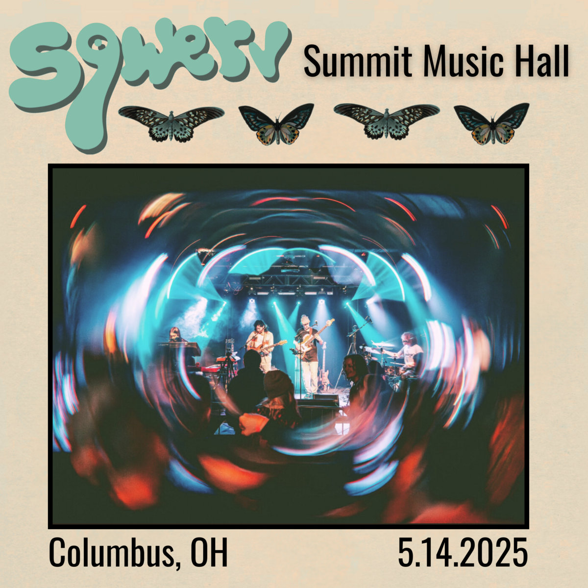 Live Sqwerv: 5/14/2025 | Summit Music Hall | Columbus, OH | Sqwerv