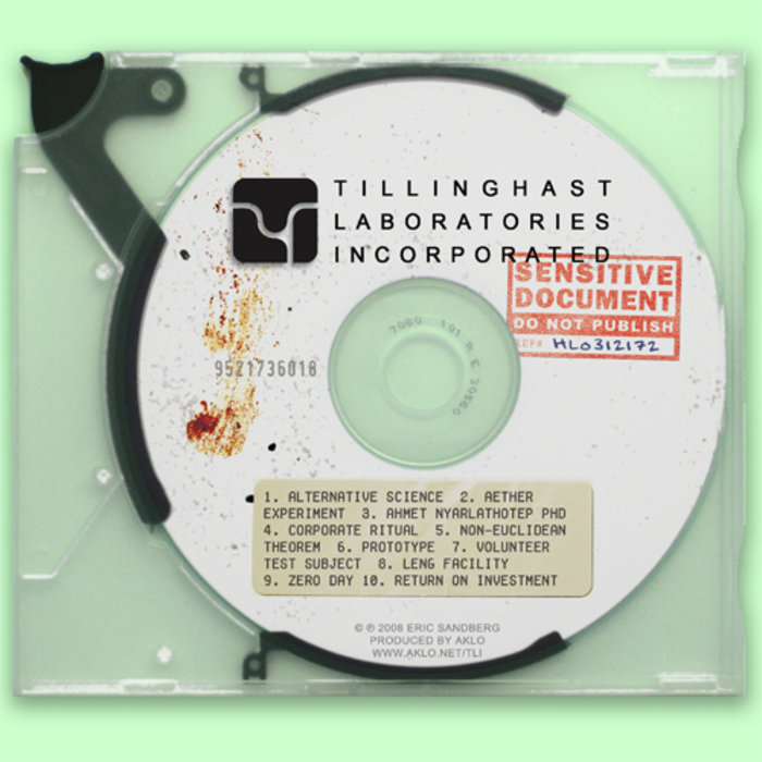 Sensitive Document | Tillinghast Laboratories | AKLO