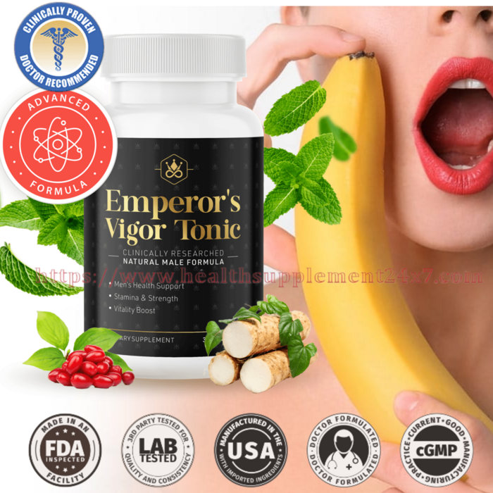 Emperors Vigor Tonic [mens Performance] Increased Vitality Safe And