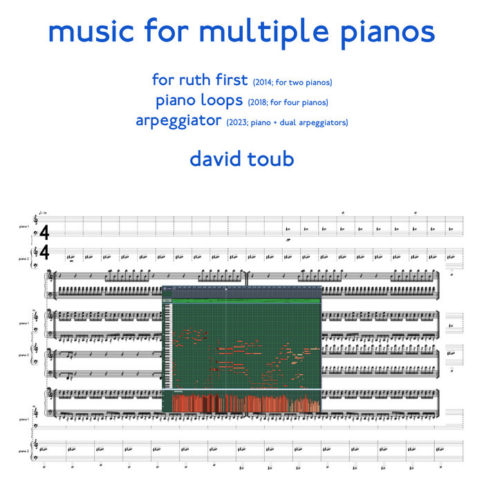 music for multiple pianos | david toub