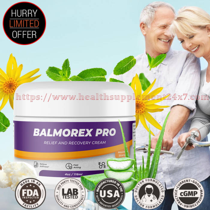 Balmorex Pro 【2024! USA Reviews】 Improve Joint and Muscle Health And ...