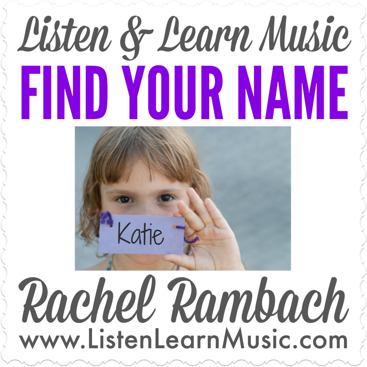 Find Your Name | Listen & Learn Music