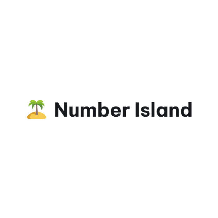 Number Island | Jess Hudson