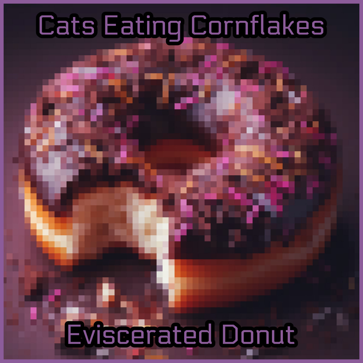 Eviscerated Donut | Cats Eating Cornflakes