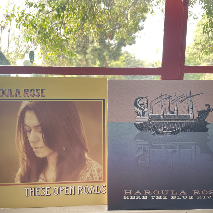 Here The Blue River + These Open Roads DOUBLE VINYL PACKAGE | Haroula Rose