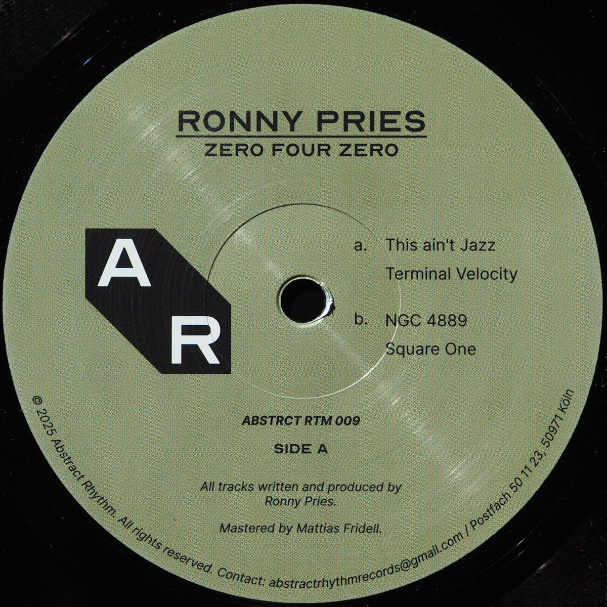 Zero Four Zero EP | Ronny Pries | Abstract Rhythm