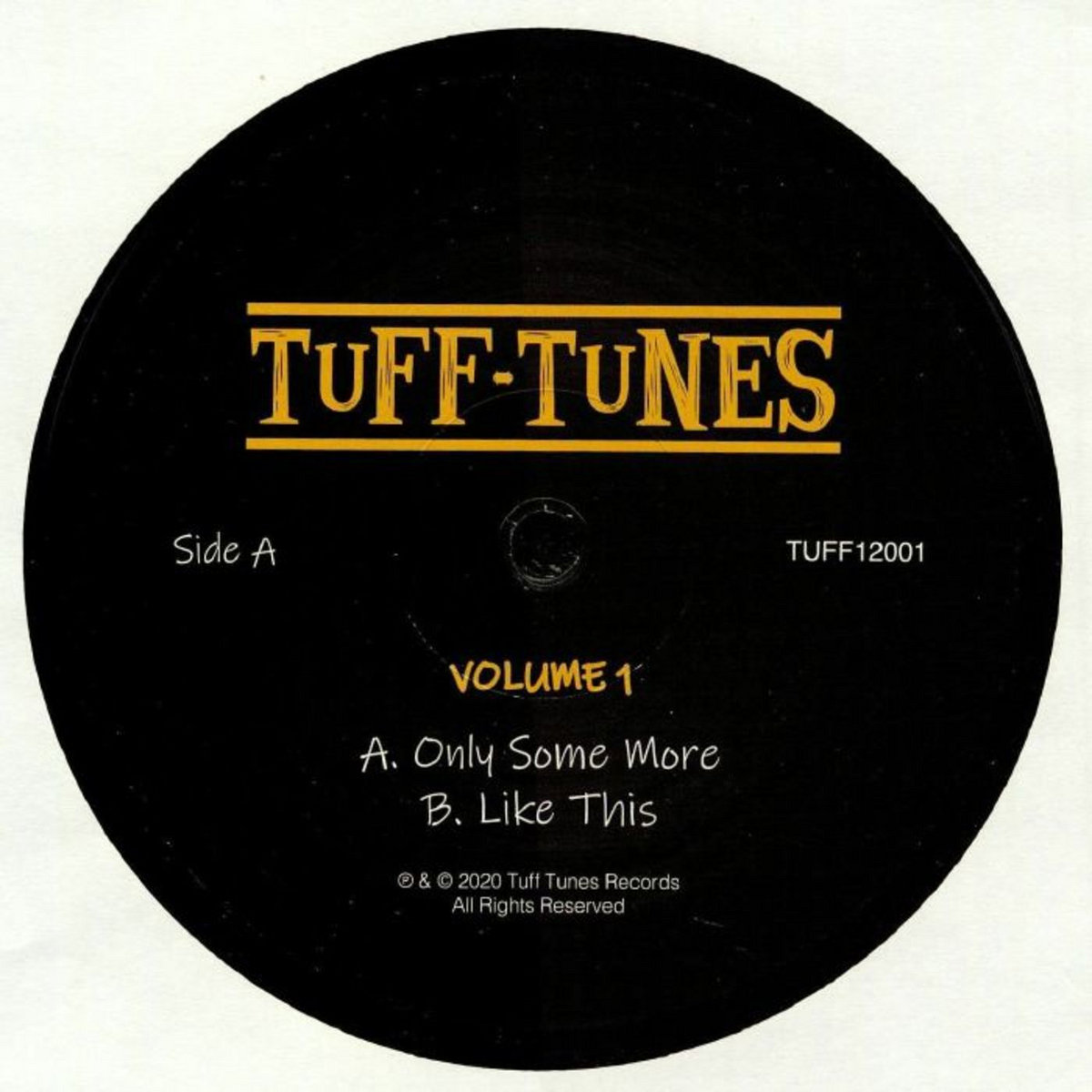 (TUFF12001) Tuff Tunes - Volume 1 | Tuff Tunes | Tuff Tunes Records