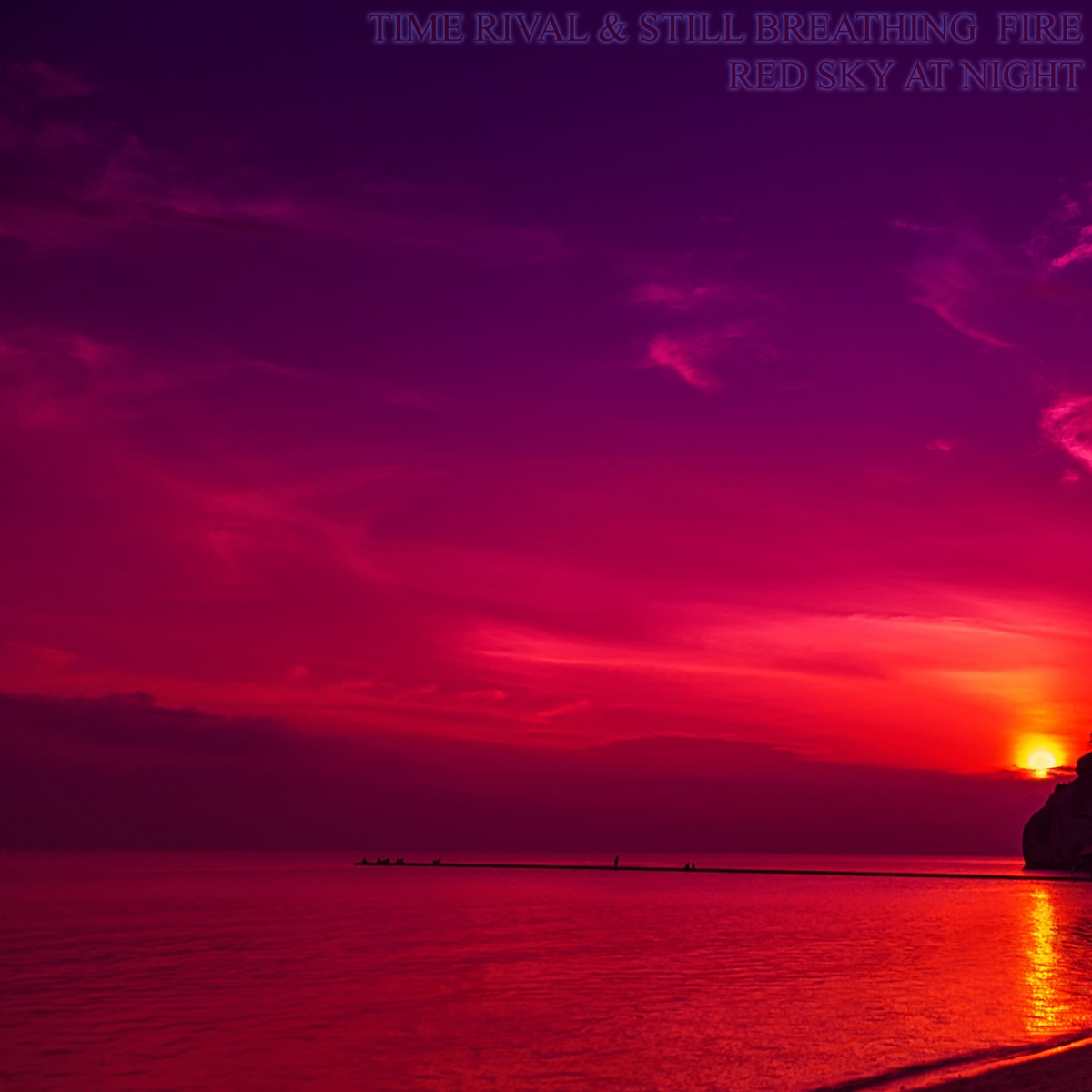 Red Sky At Night Ocean