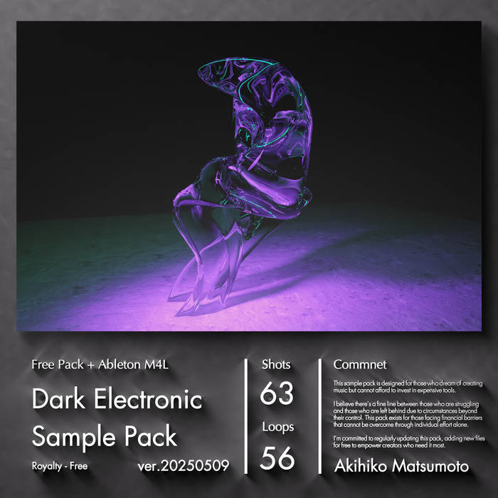 Free Dark Electronic (Sample Pack) | Akihiko Matsumoto