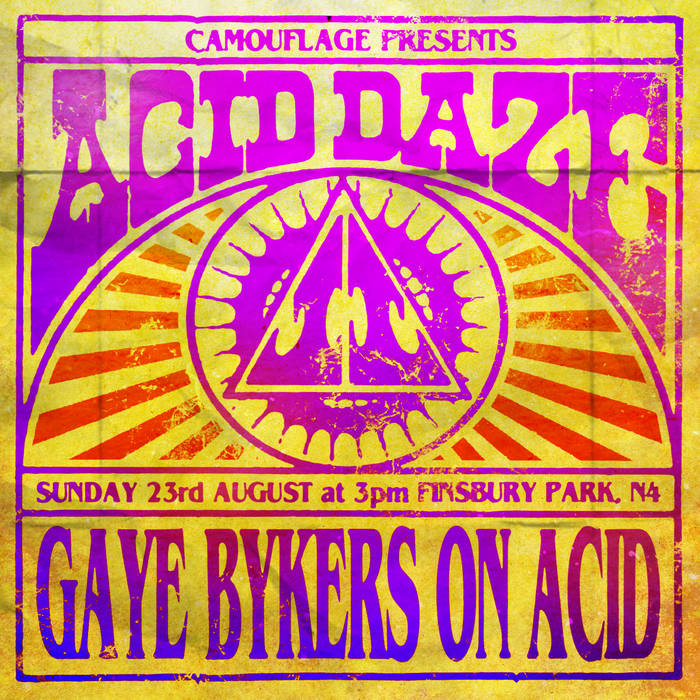 Live Acid Daze London 23rd August 1987 | Gaye Bykers On Acid