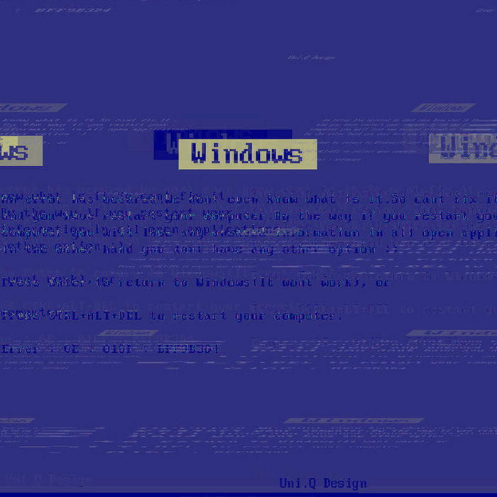 ブルースクリーン (BLUE SCREEN 001) | Windows 98の | Beer Wizard