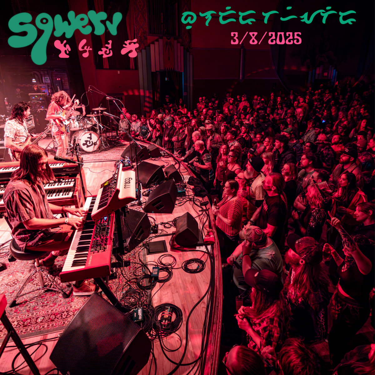 Live Sqwerv : 3/8/2025 | Boulder Theater | Boulder, CO | Sqwerv