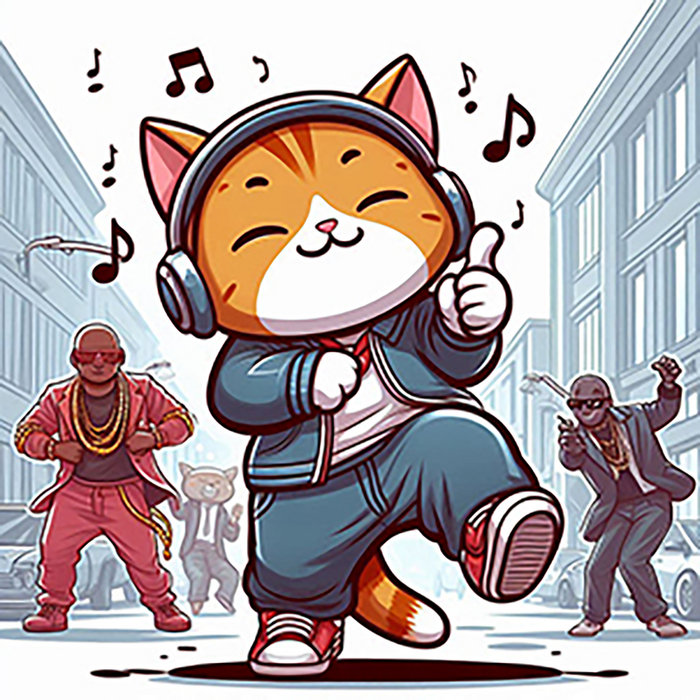 FEATURED FUNNY CARTOON MUSIC, BEST PET CARTOONS | cat dance | Beebeengo