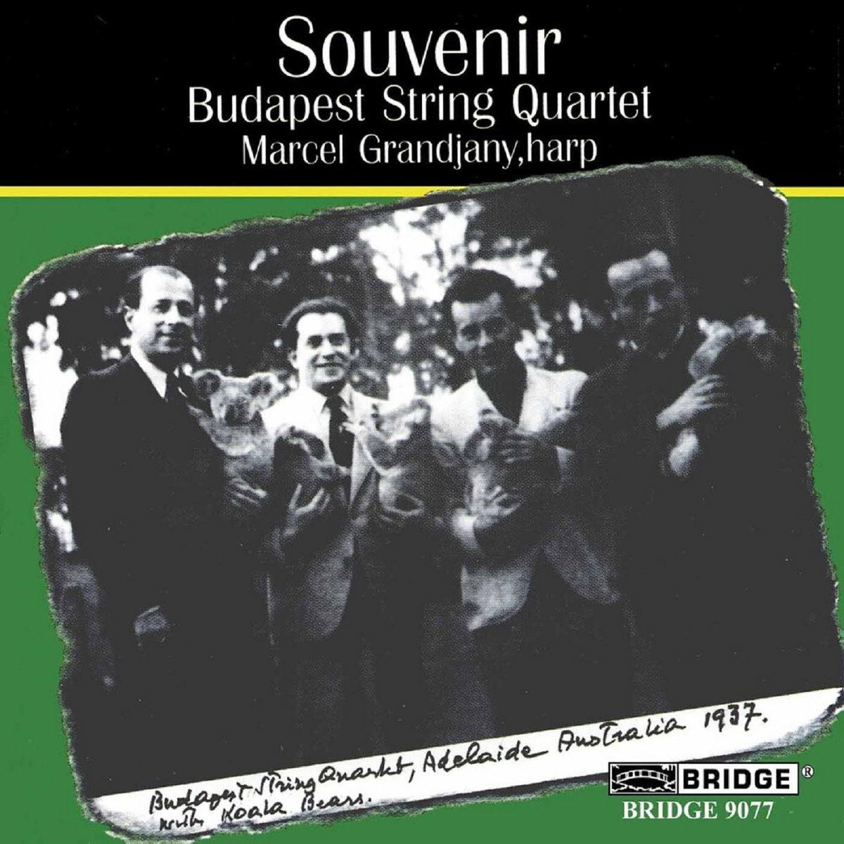 Souvenir: The Budapest String Quartet with Marcel Grandjany (Great ...