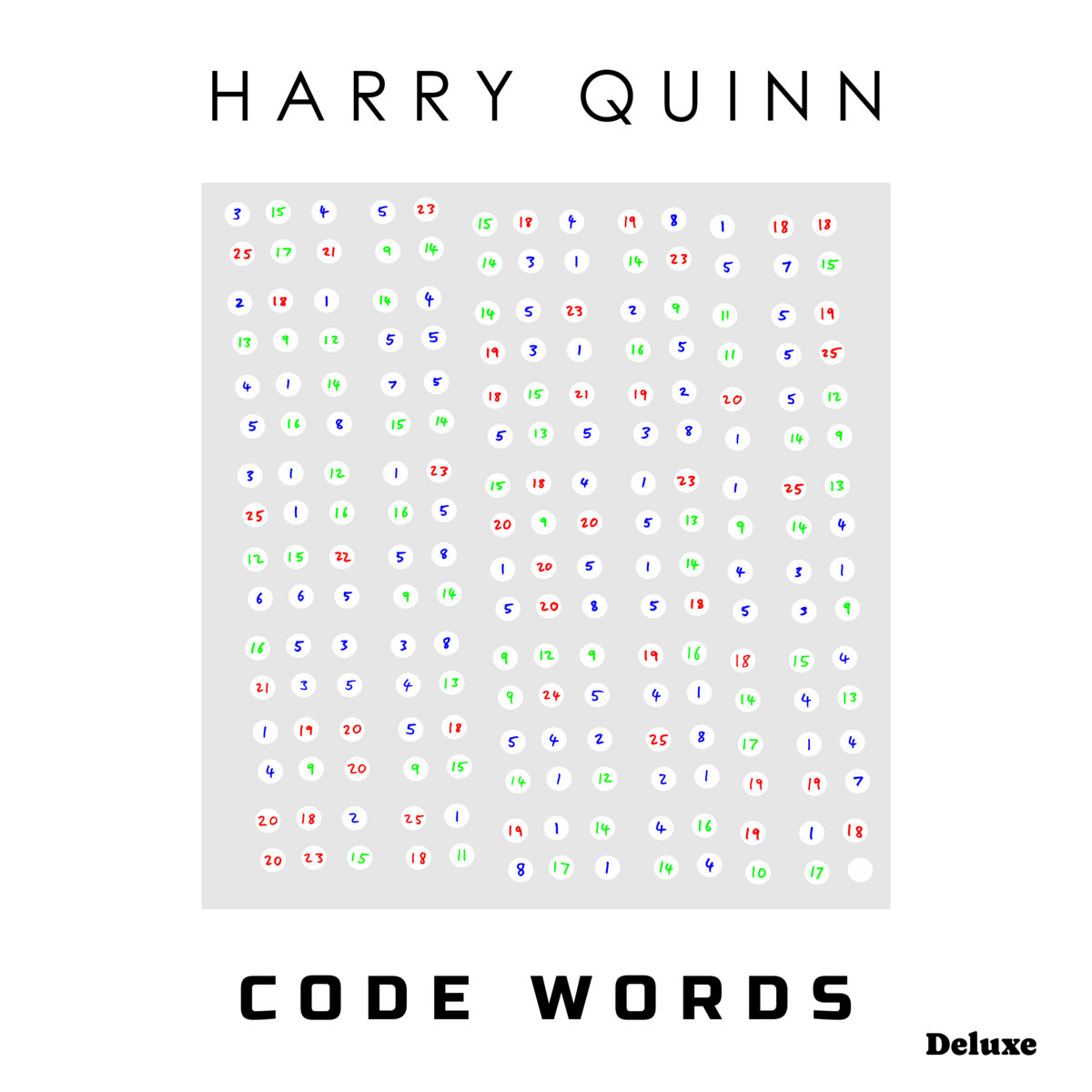 CODE WORDS (Deluxe) | Harry Quinn