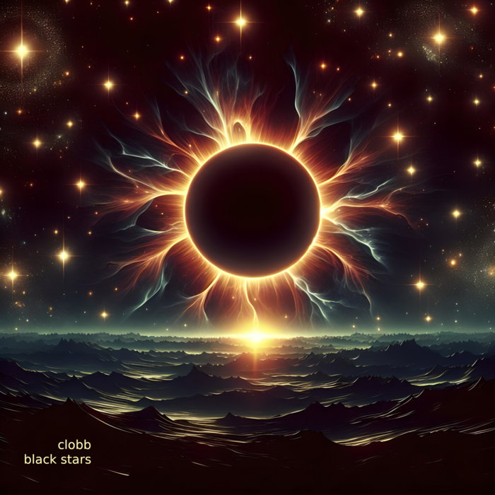 black stars | cosmic lace on broken bones