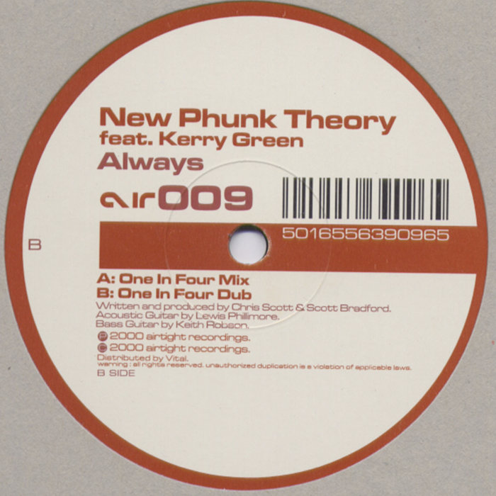 Always | New Phunk Theory | Airtight