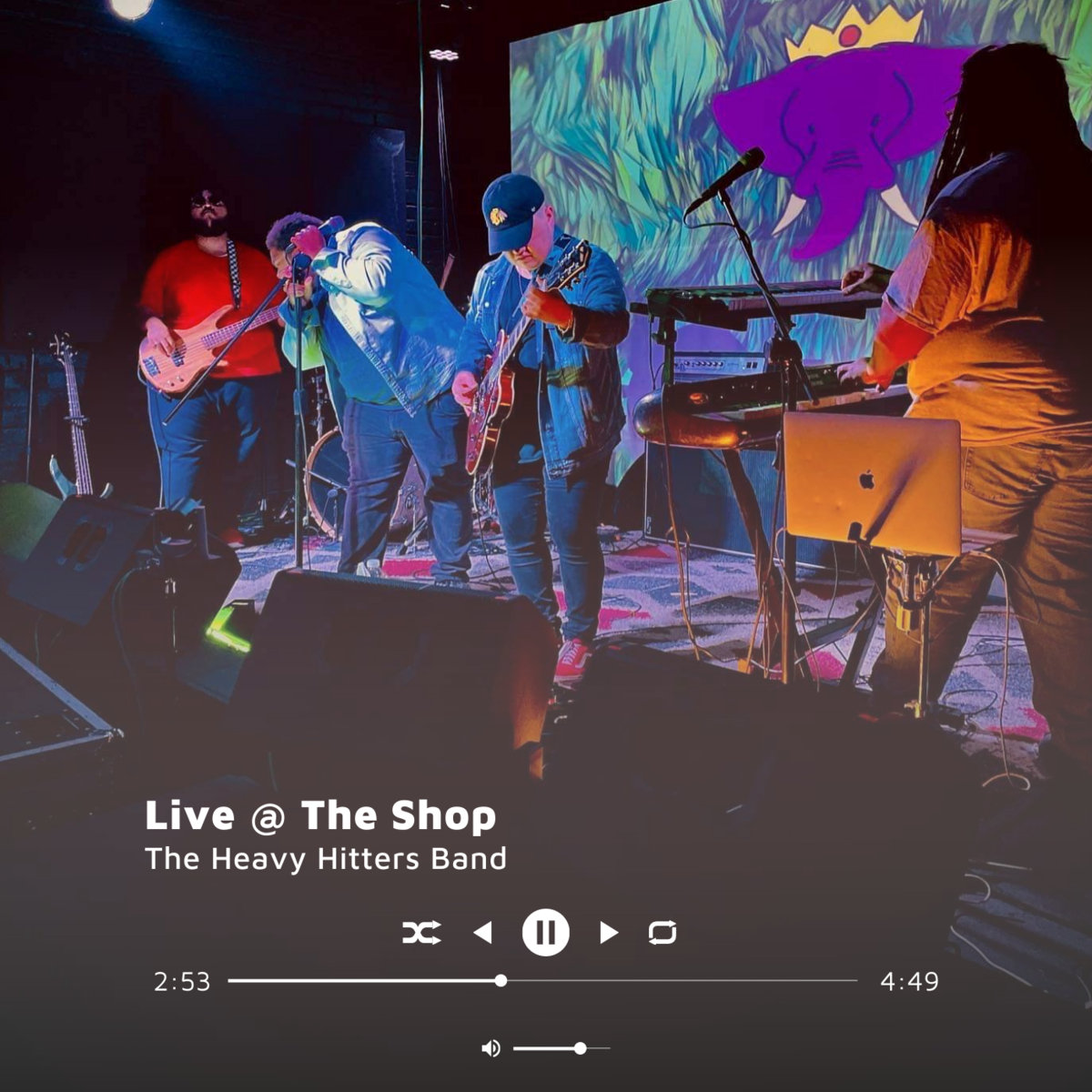 Live @ The Shop | The Heavy Hitters Band