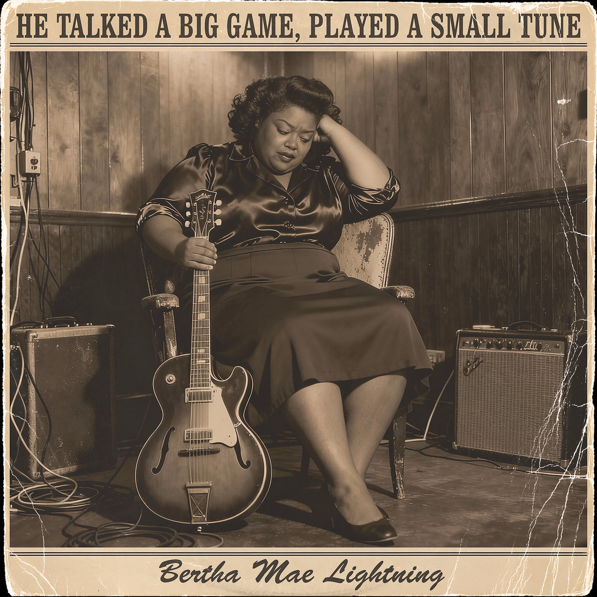 He Talked A Big Game, Played A Small Tune | Bertha Mae Lightning ...