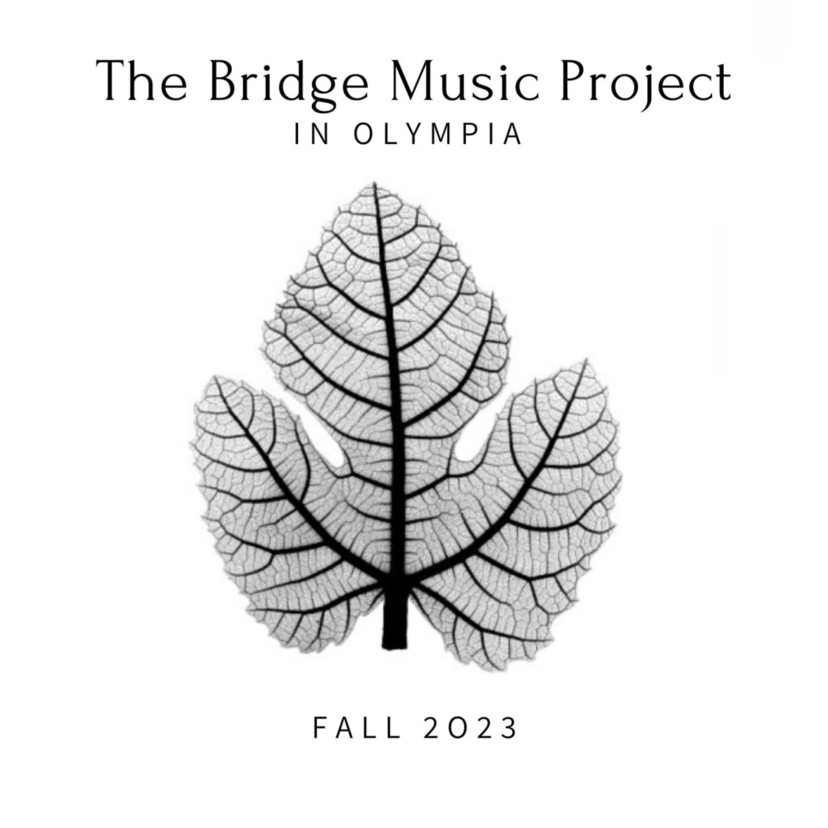 The Bridge in Oly Fall 2023 | The Bridge Music Project