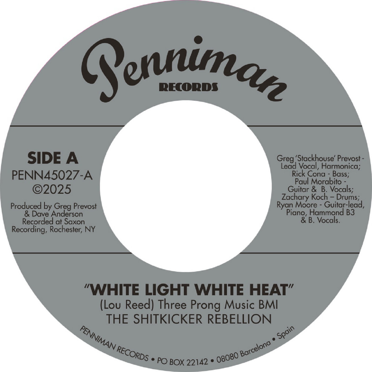 The Shitkicker Rebellion single | Greg 'Stackhouse' Prevost