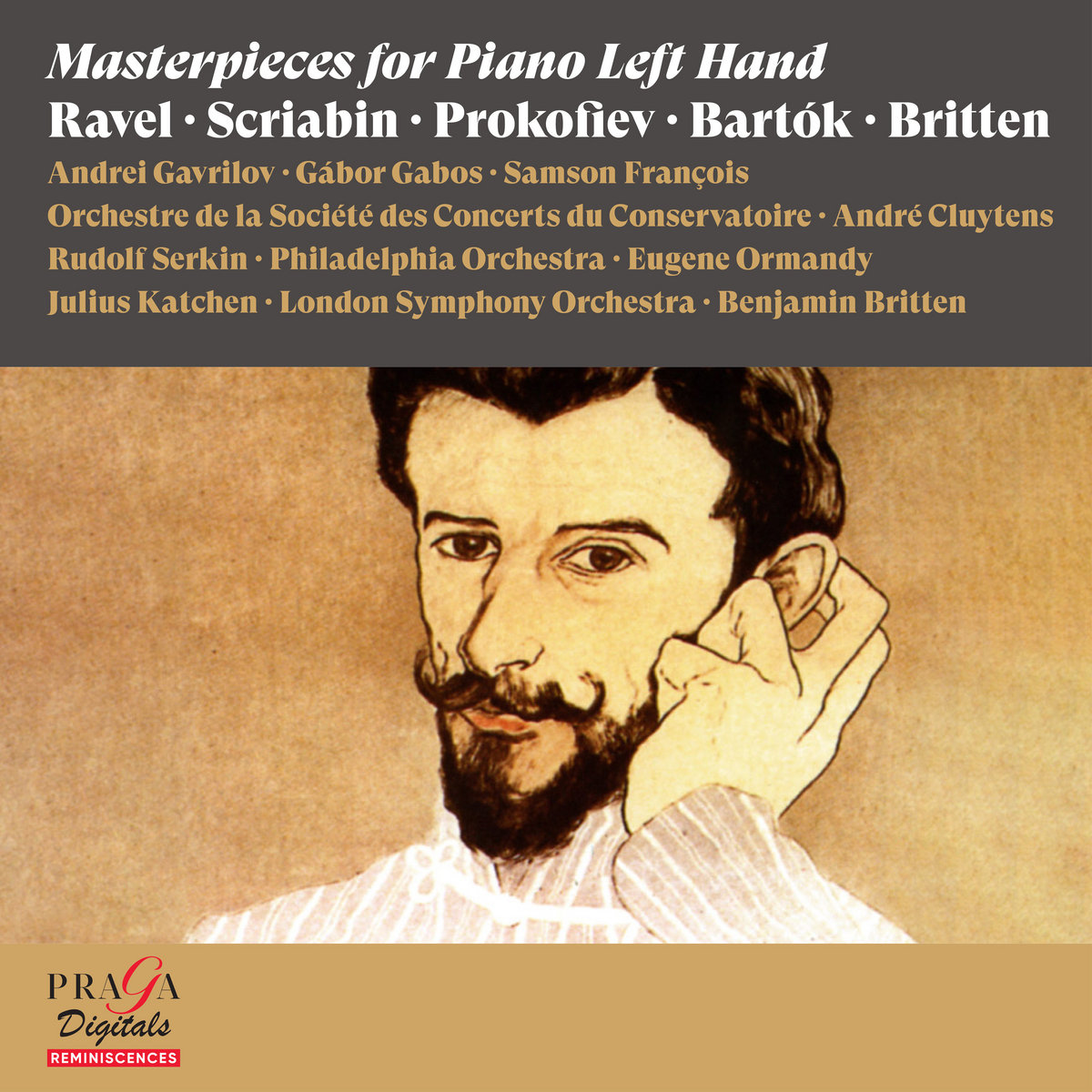 Masterpieces for Piano Left Hand [Ravel, Scriabin, Prokofiev, Bartók ...