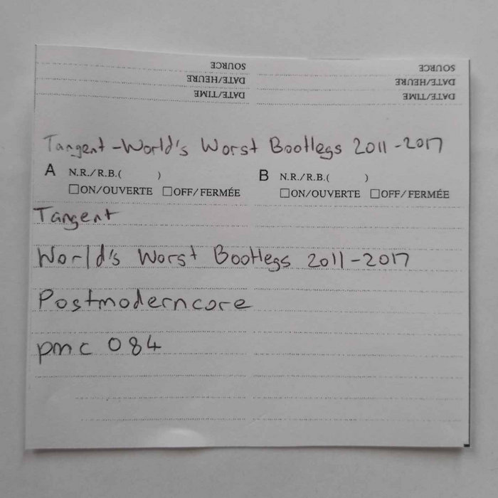 Worlds Worst Bootlegs 2011-2017 | Tangent | Postmoderncore