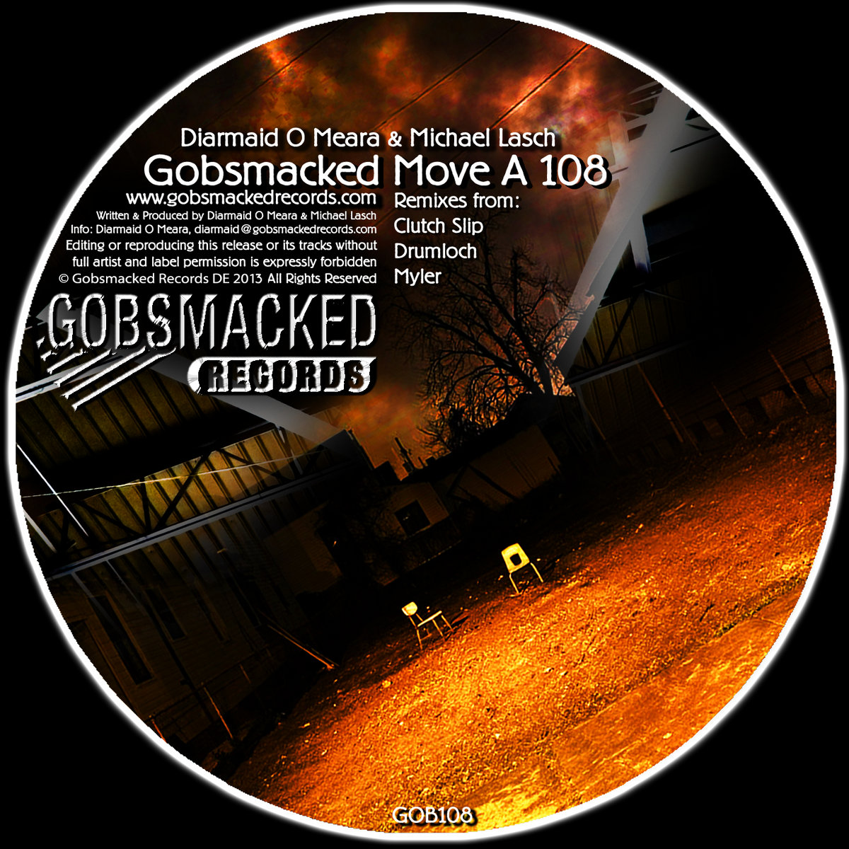 Diarmaid O Meara & Michael Lasch - Move A 108 - Gobsmacked Records ...