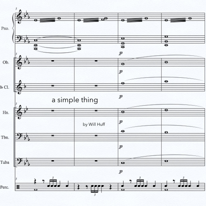 a simple thing | Will Huff