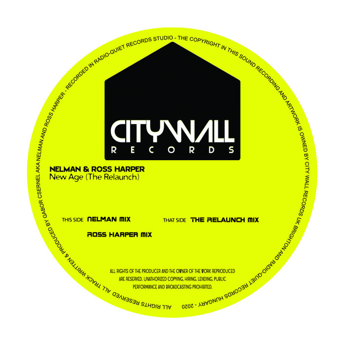 New Age (The Relaunch) | Nelman & Ross Harper | Radio-Quiet Records