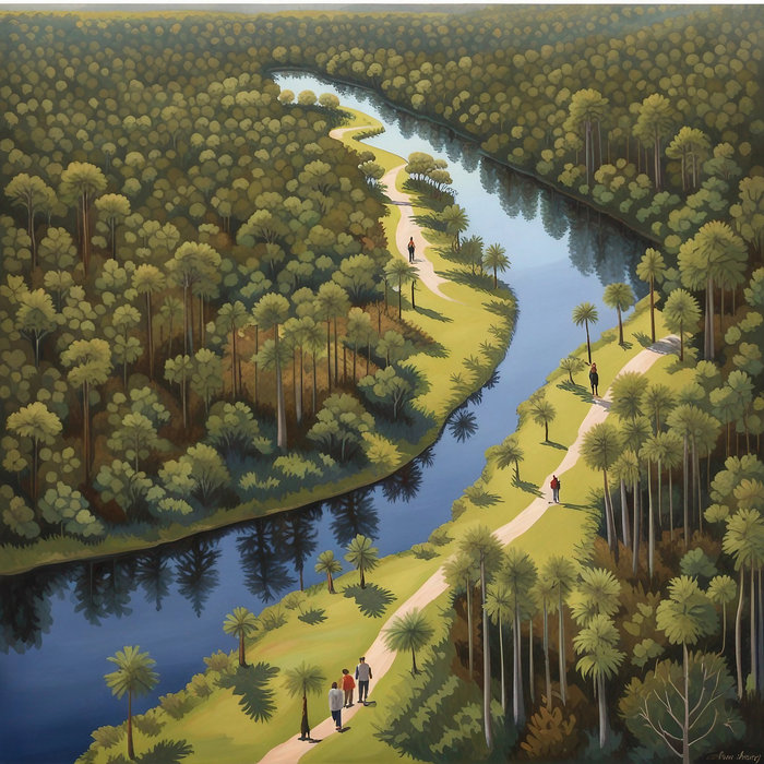 New Cotee River Hike Path | Links '98 | FL Tapes DMT