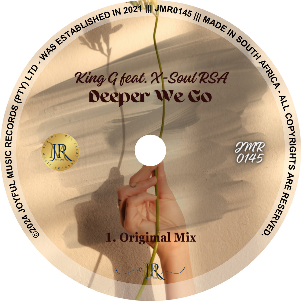 Deeper We Go (Original Mix) | King G feat. X-Soul RSA | Joyful Music Records (Pty) Ltd