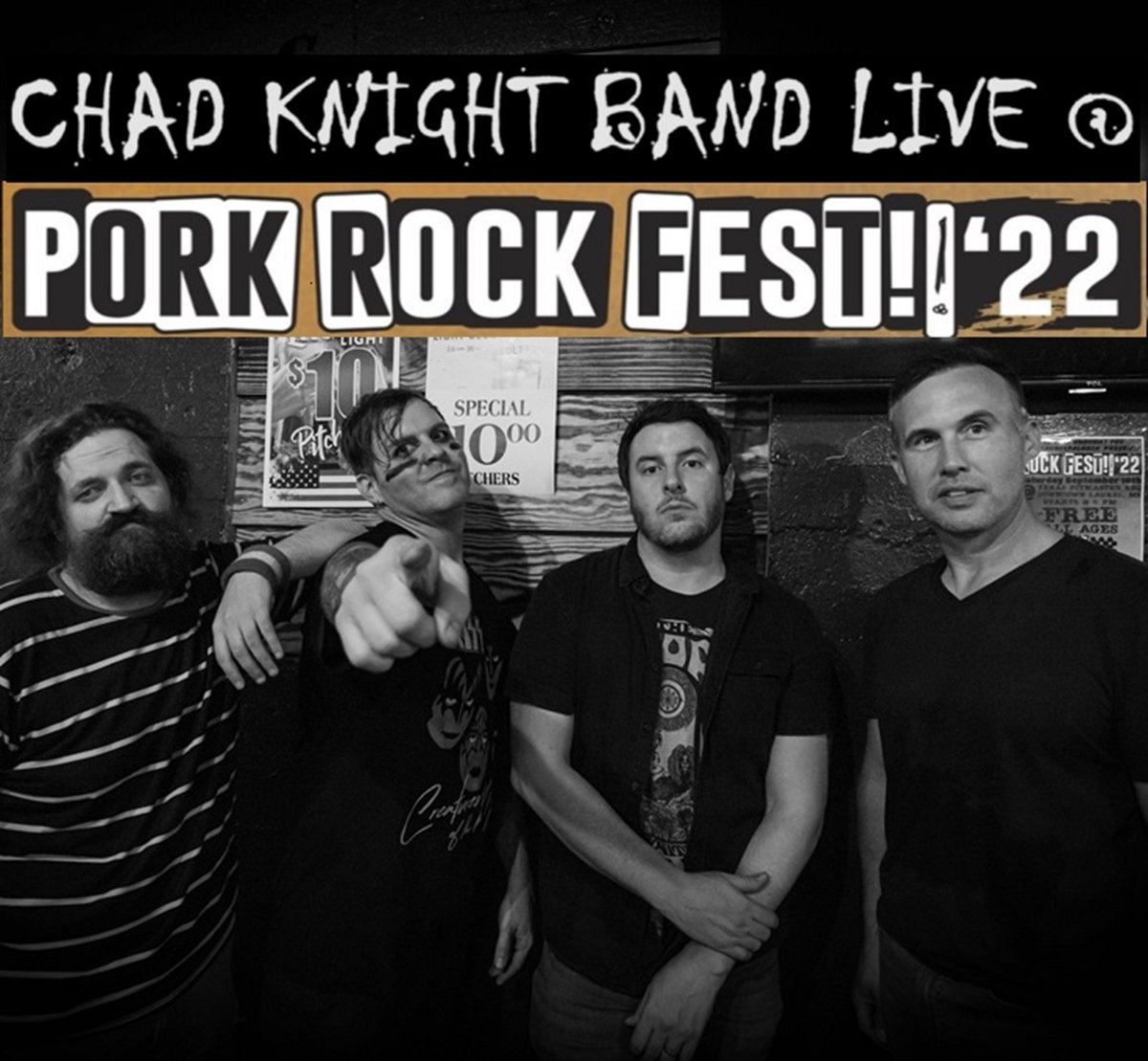 Live @ Pork Rock Fest '22 | Chad Knight Band