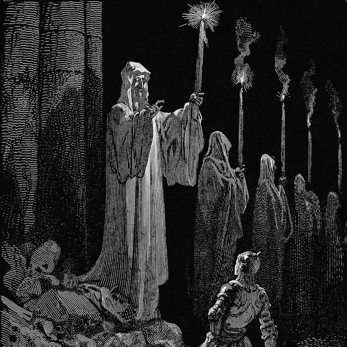 Corpse Candles Split | In the Vast Forest