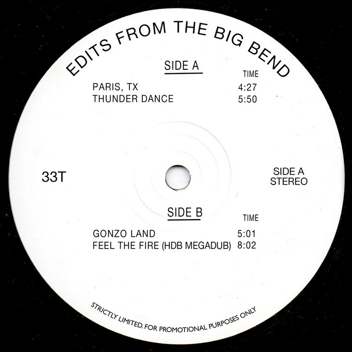 Edits From The Big Bend - HDB | Hiatt dB | Rhythm Section International