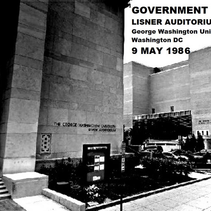9 May 1986 Lisner Auditorium, DC | Government Issue