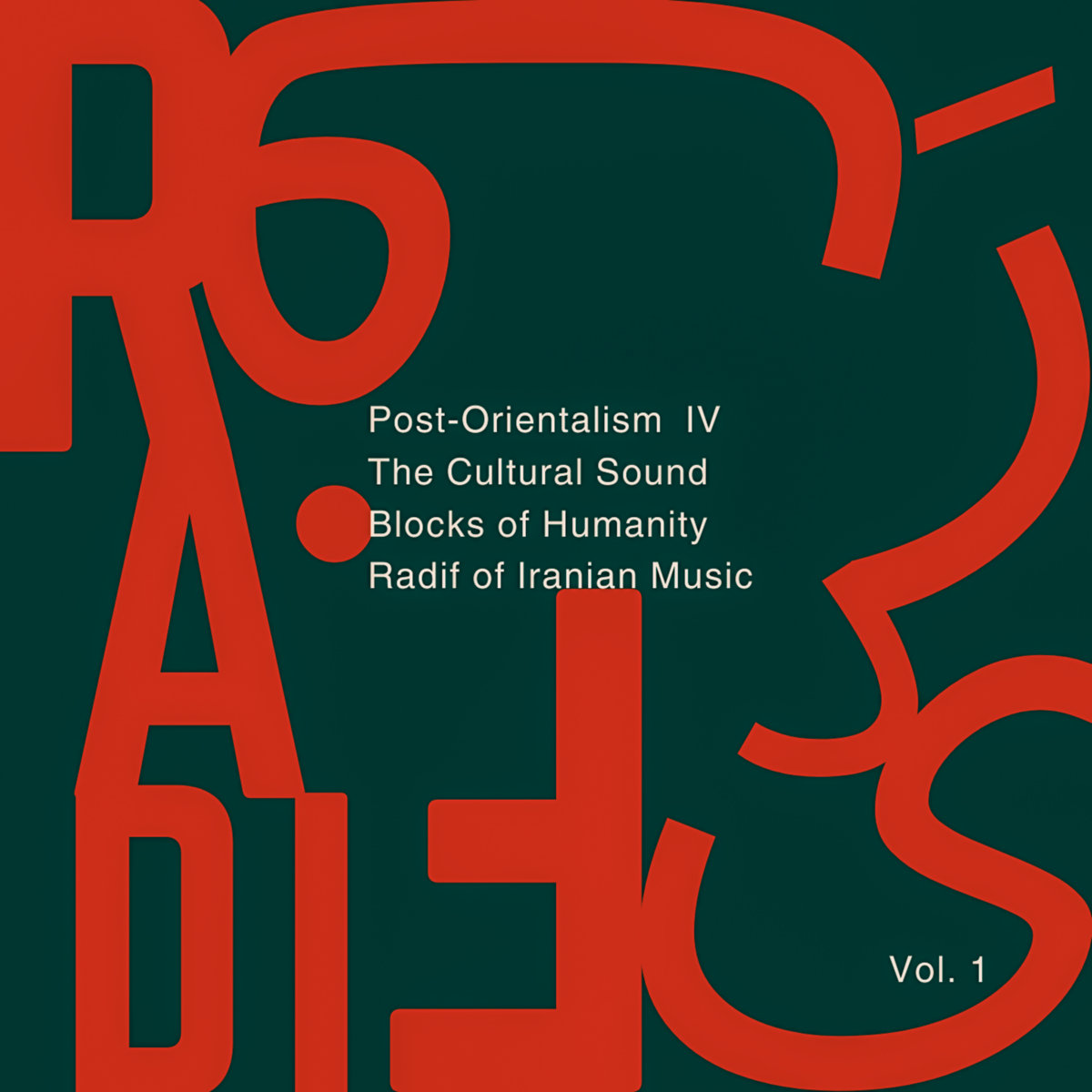 Post-Orientalism IV : The Cultural Sound Blocks of Humanity Vol. 1 ...
