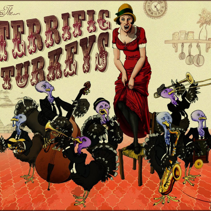 Turkeys in the Kitchen | The Terrific Turkeys