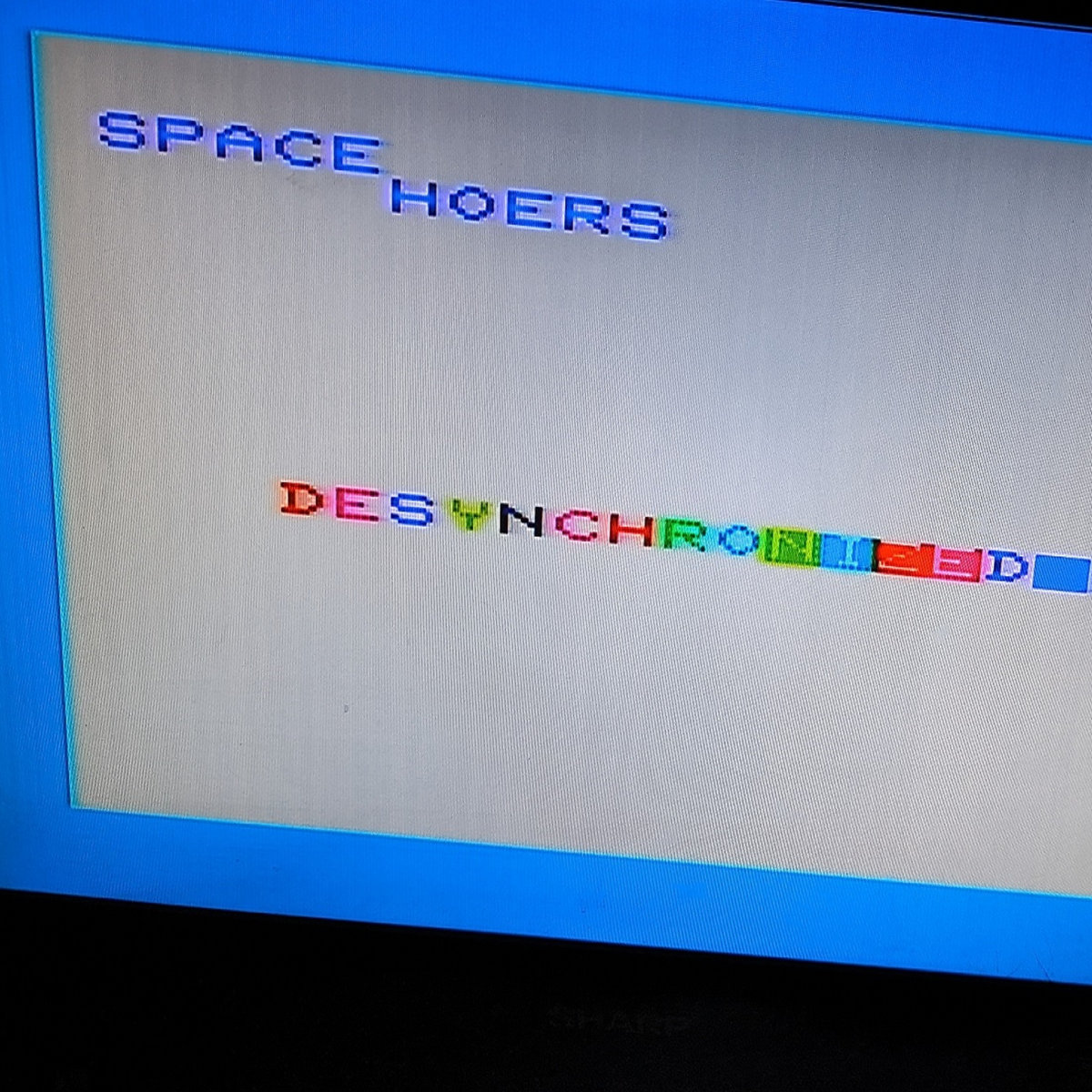Desynchronized | space_hoers