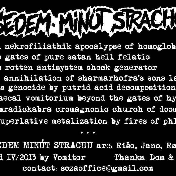 V/A "You Pose, But Why? #2" compilation tape/zine | Sedem Minút Strachu