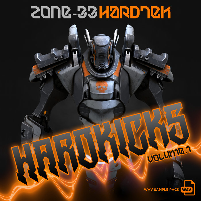ZONE-33 HARDKICKS VOL.1 Kick sample pack | ZONE-33 Hardtek Frenchcore