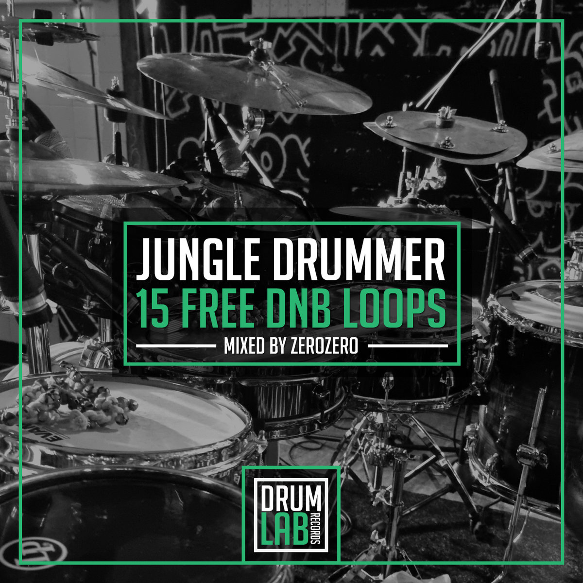 15 Drum & Bass Sample Loop Pack (Free) | Jungle Drummer | Drum Lab Records