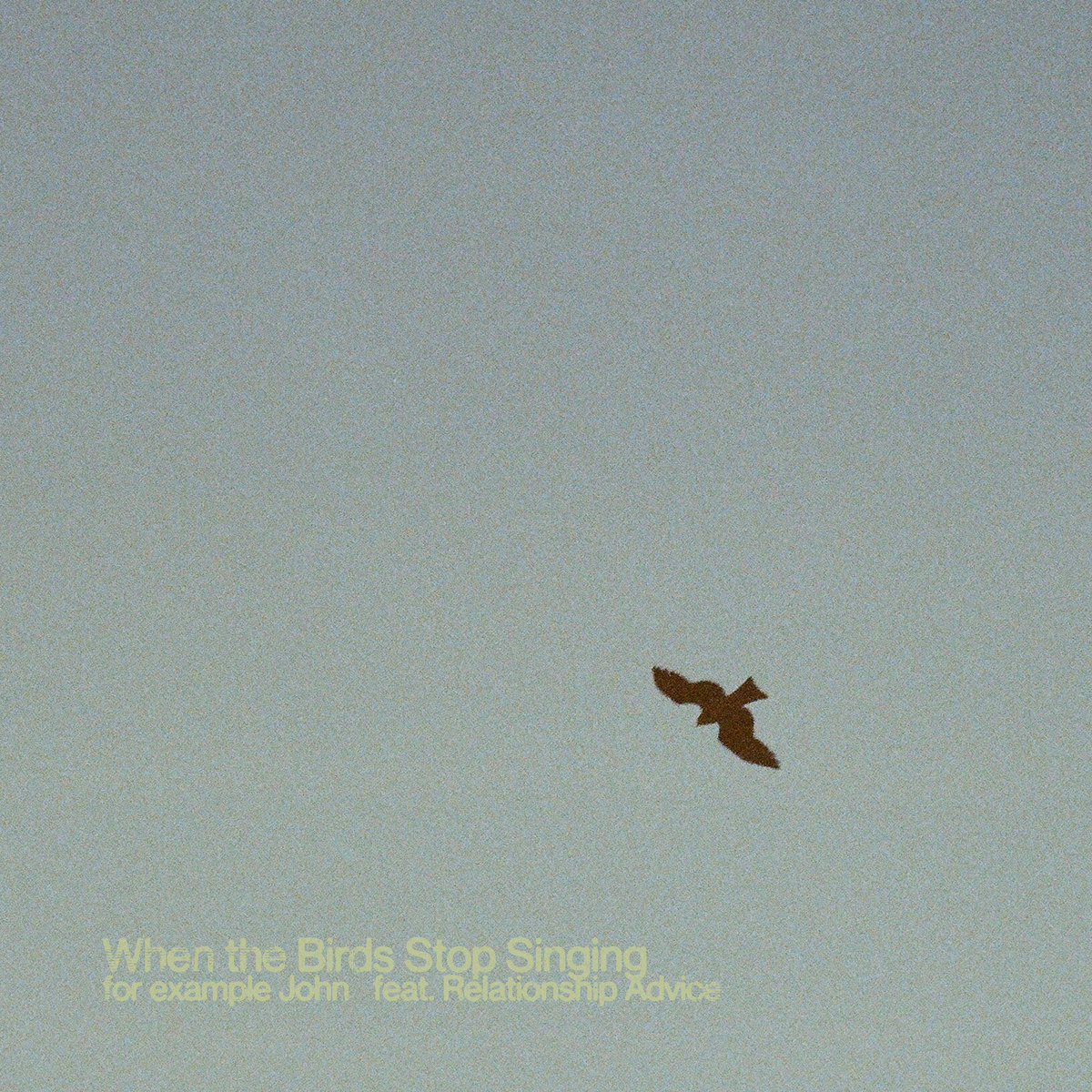 When the Birds Stop Singing | for example John