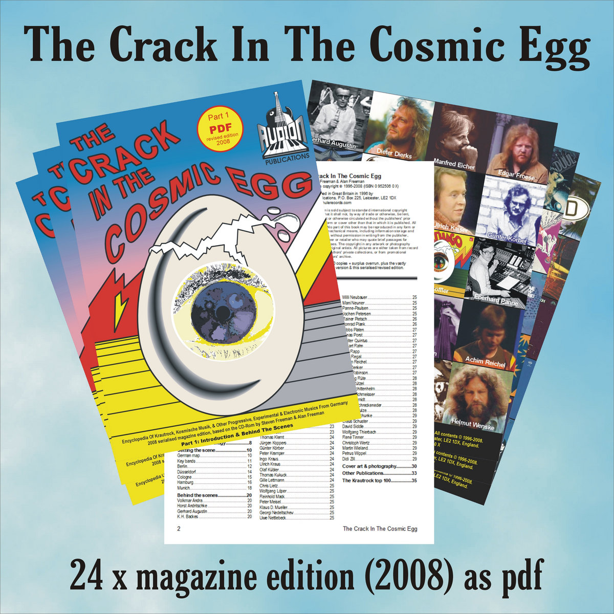 The Crack In The Cosmic Egg, 24 x magazine edition (2008) as pdf | Audion