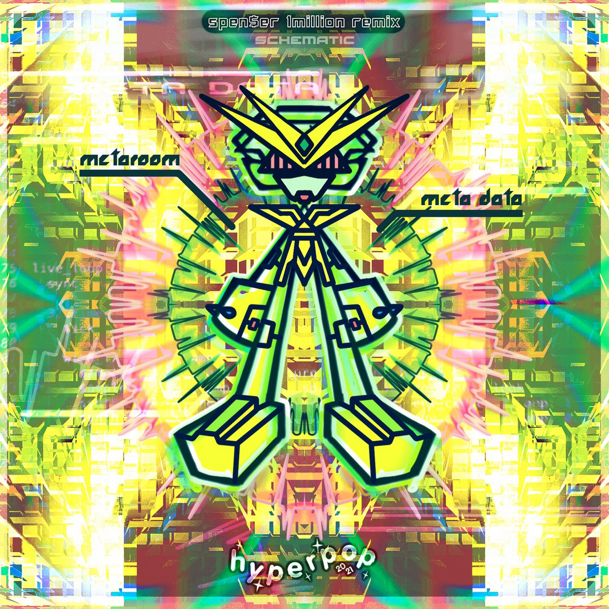 METADATA (spen$er 1million Remix) | metaroom | HyperPop Records