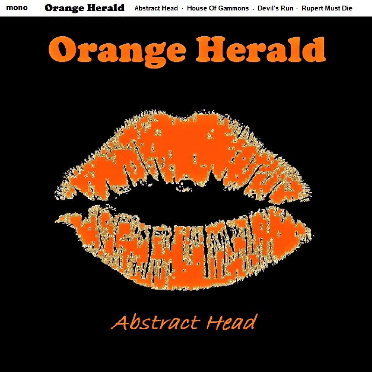 Abstract Head EP | Orange Herald